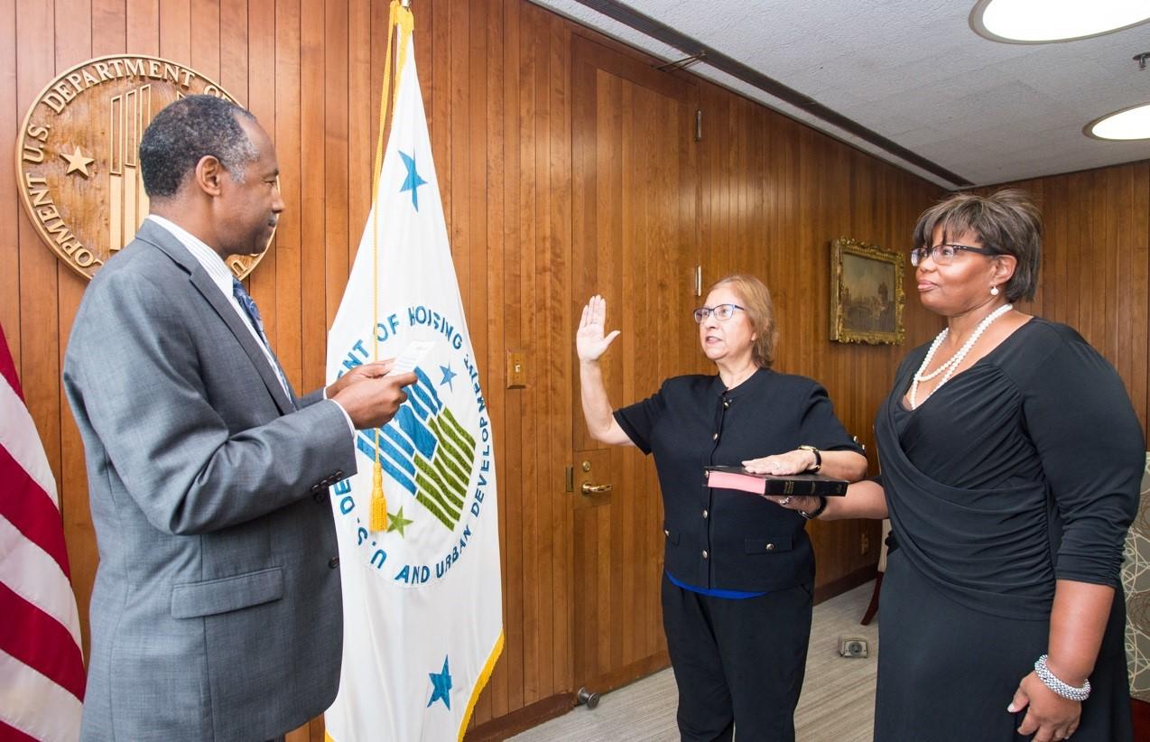Texas native sworn in as assistant secretary at HUD
