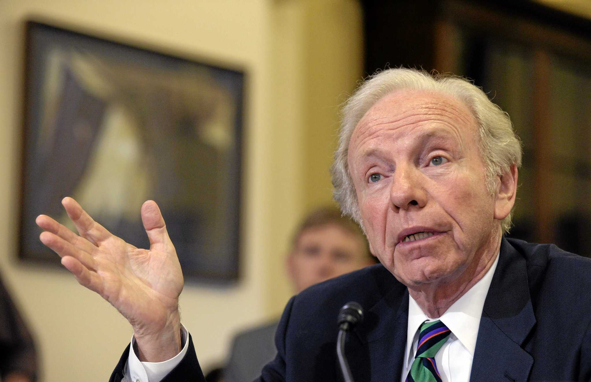 Connecticut’s ex-Sen. Lieberman withdraws from search for FBI chief