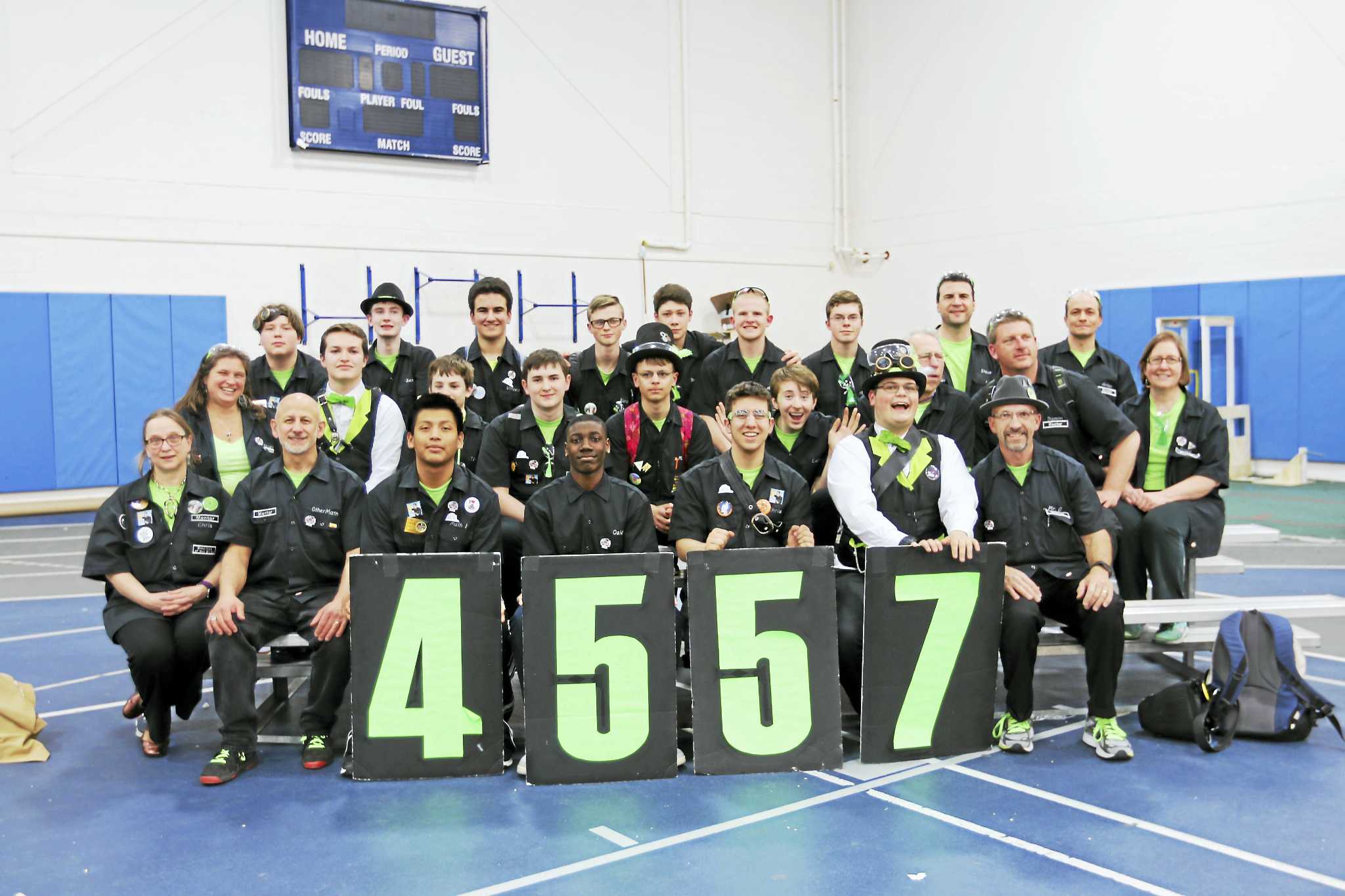 Xavier’s FullMetal Falcons compete in robotics tournaments