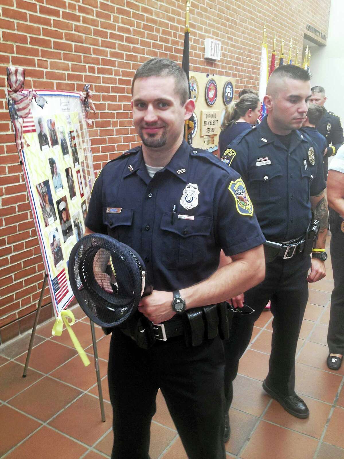 Cromwell Police Department adds 1 officer to ranks, elevates 2 others ...