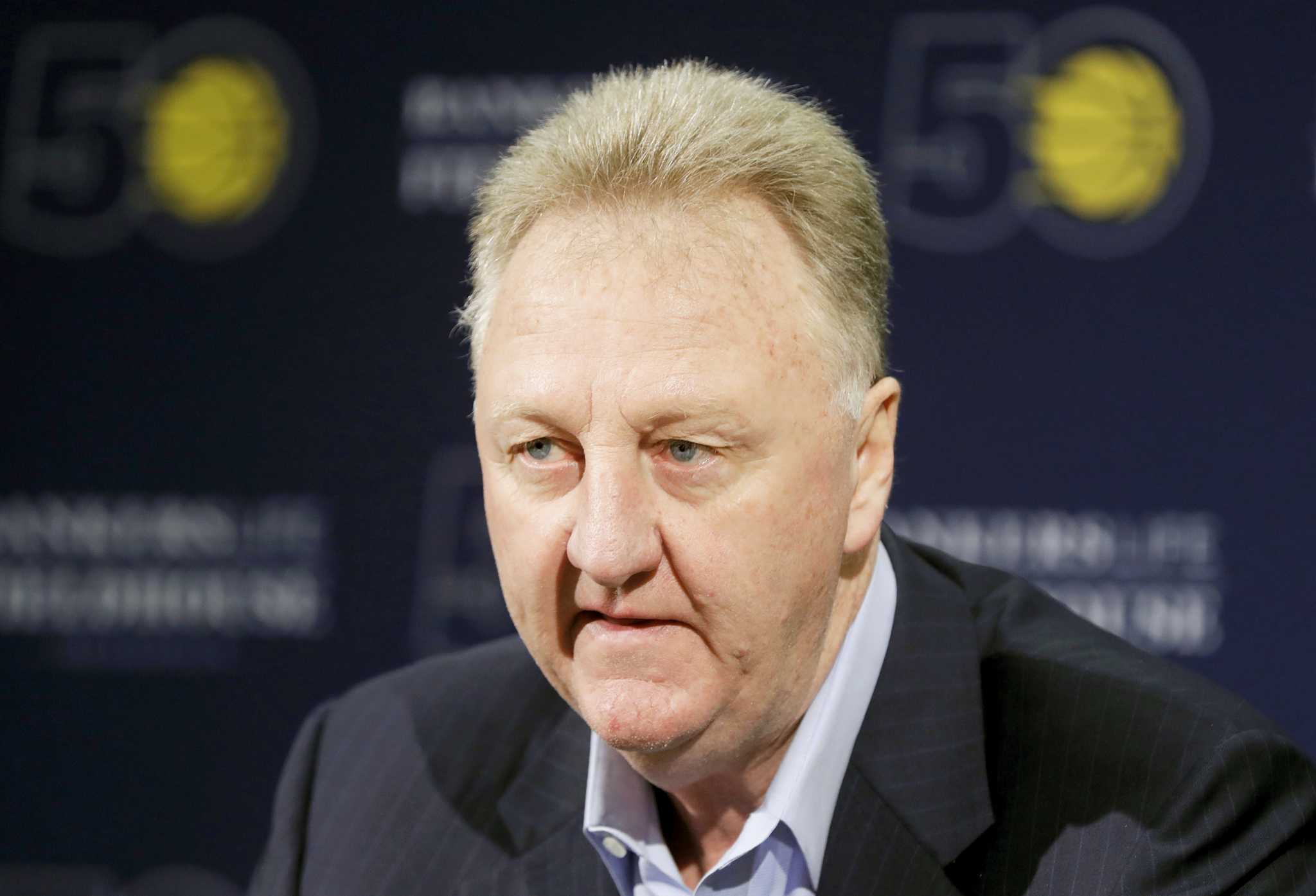 Larry Bird resigns as Pacers president