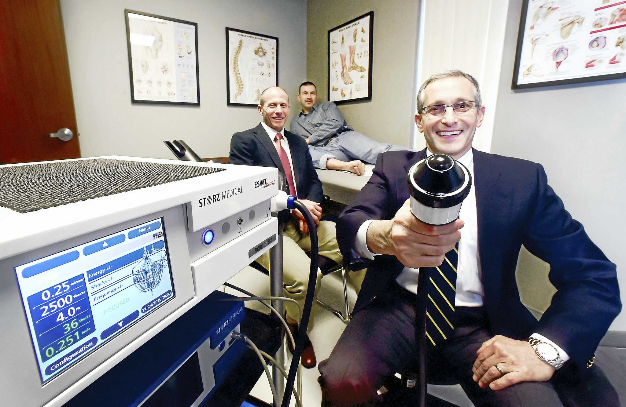 New machine in use in Connecticut treats tendinitis, foot pain without ...