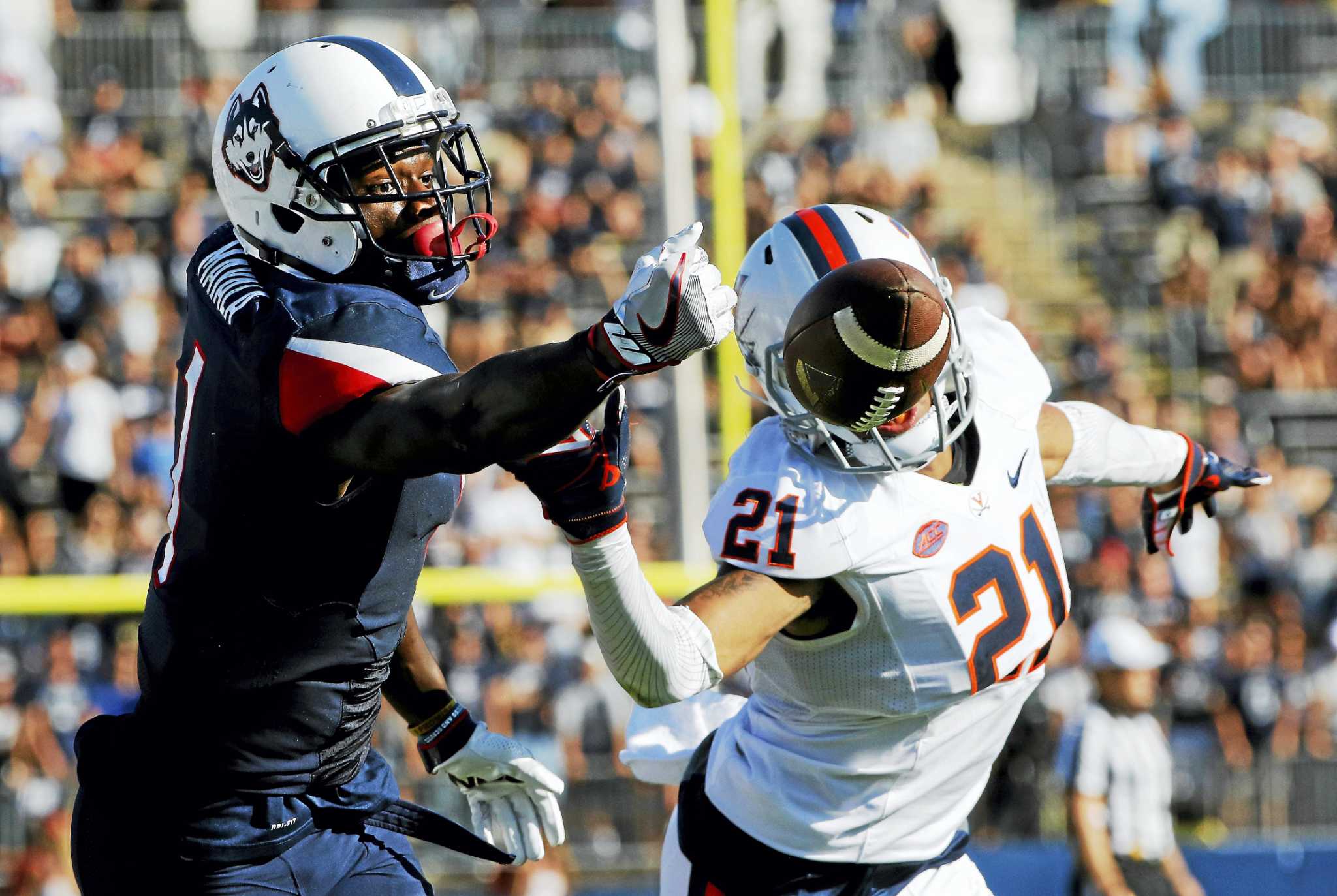 UConn football team giving young players chance to shine on offense