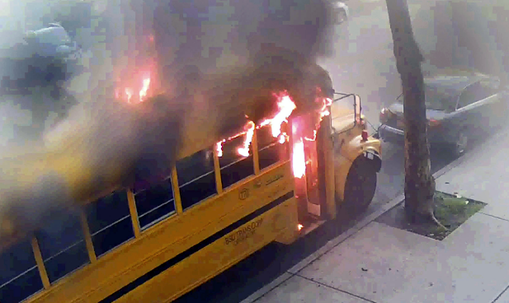 Brooklyn bus burning prompts fears racial tensions have returned