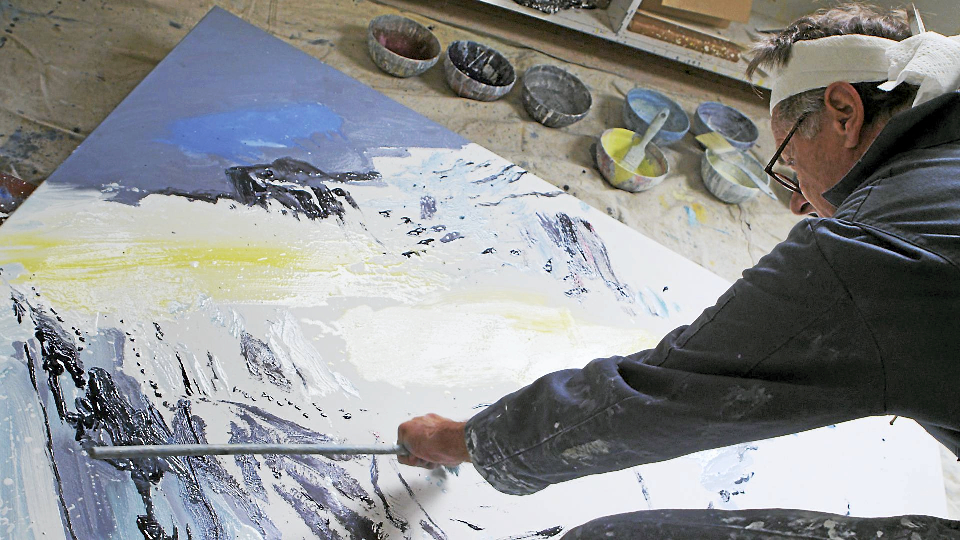 Hadlyme-based artist shares film, talks about his work at The Kate