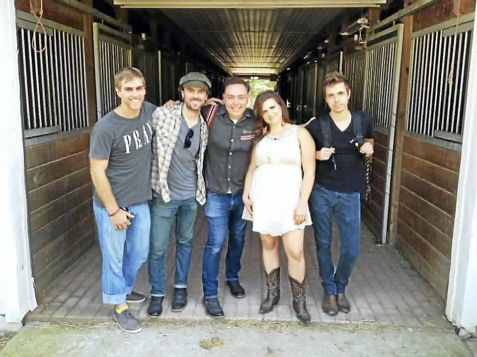 Arms & Voices playing debut gig at The Outer Space