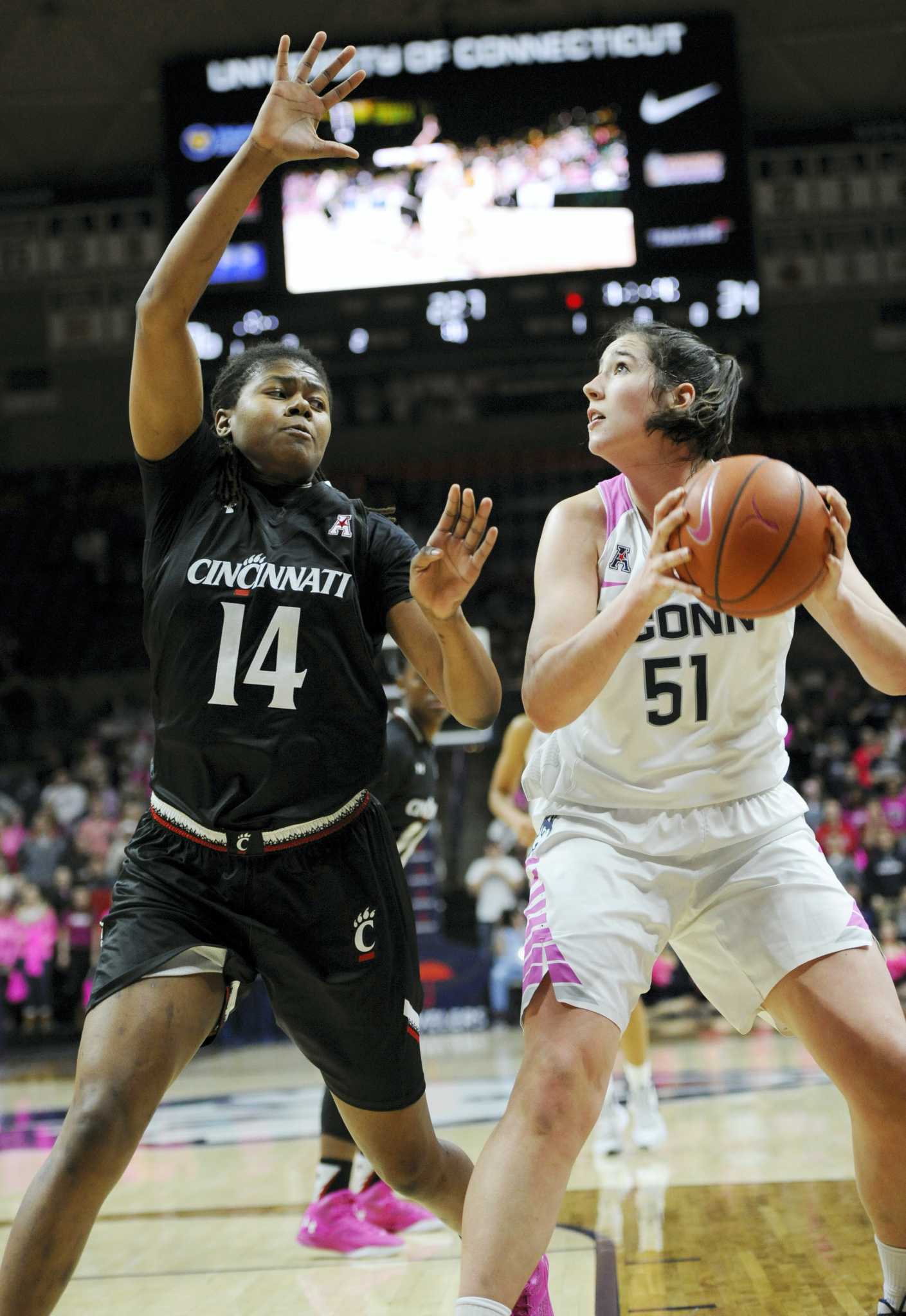 UConn’s Natalie Butler impresses in first career start with Huskies