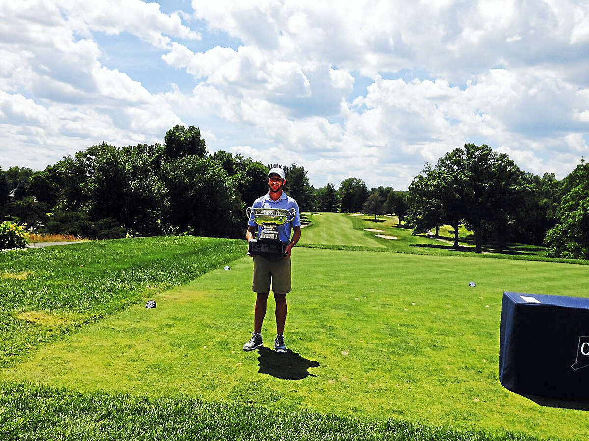 Double eagle helps Zach Zaback win second State Amateur title