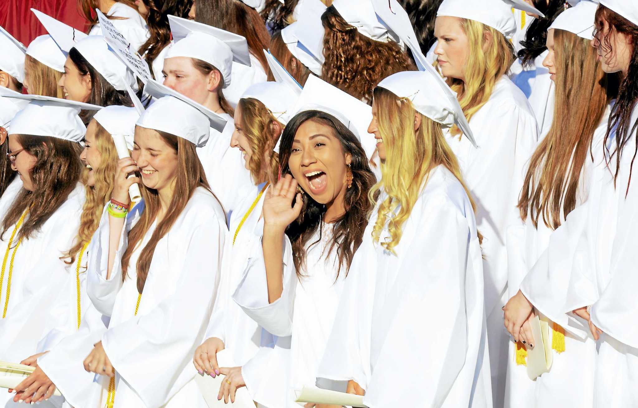 Plenty of smiles, cheers during The Morgan School graduation in Clinton