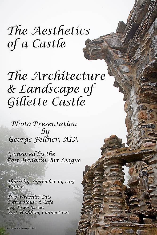 Architect to discuss Gillette Castle Sept. 10