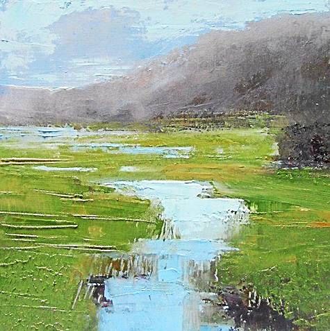 Essex Library displays paintings by Chris Karpinski