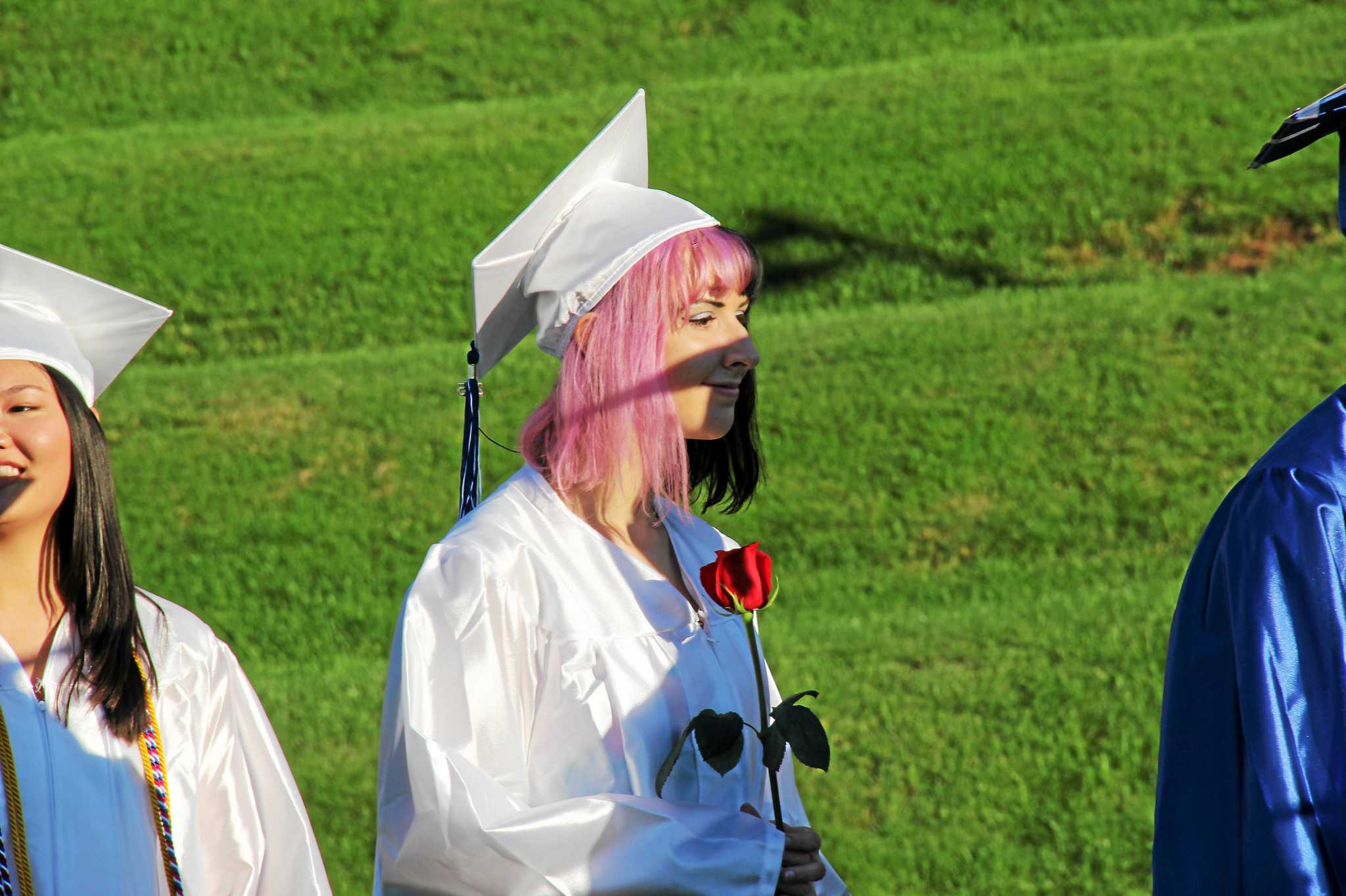 Coginchaug’s Class of 2015 graduation enjoys sunny skies
