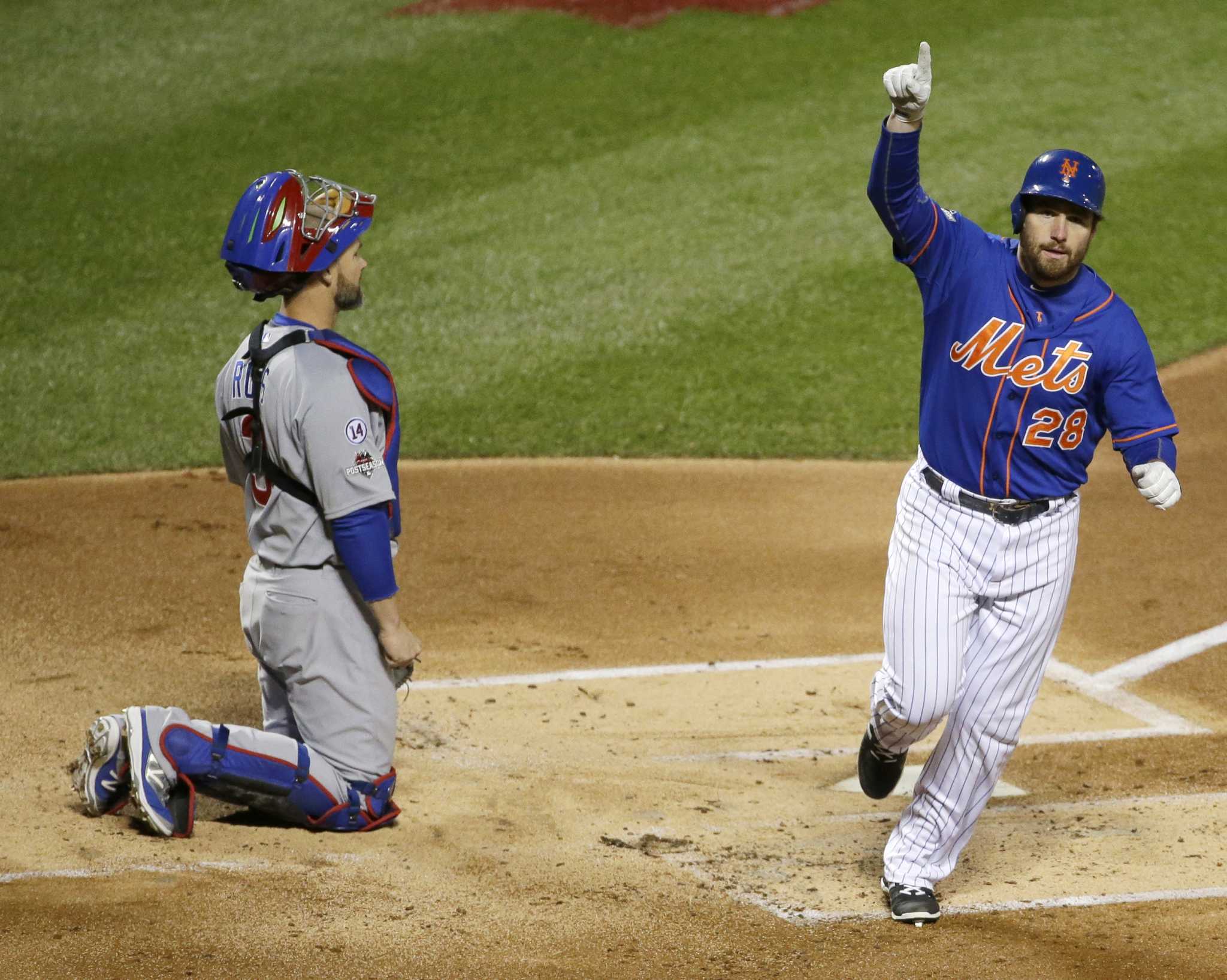 Dynamic Duo: Murphy, Harvey lead Mets to Game 1 win over Cubs in NLCS