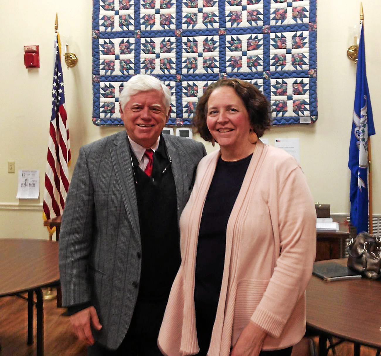 Congressman John Larson meets with seniors in Portland