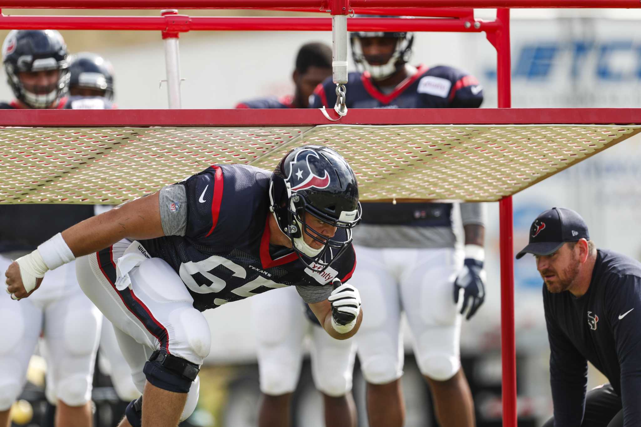 Texans signing Greg Mancz to practice squad; Angelo Blackson to ...