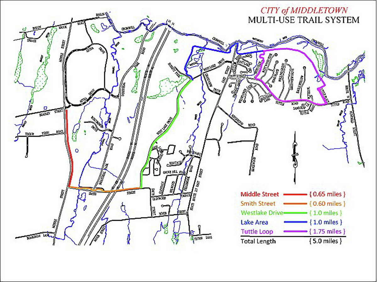 Middletown biking, walking trail to open Tuesday in Westfield