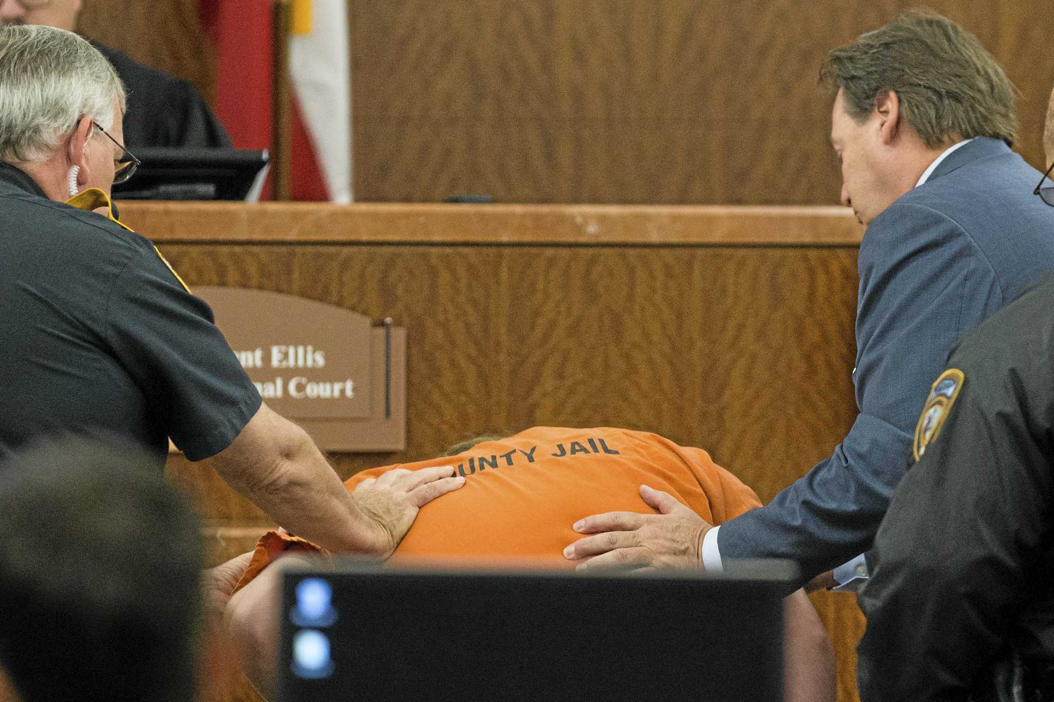 Texas shooting suspect collapses in court