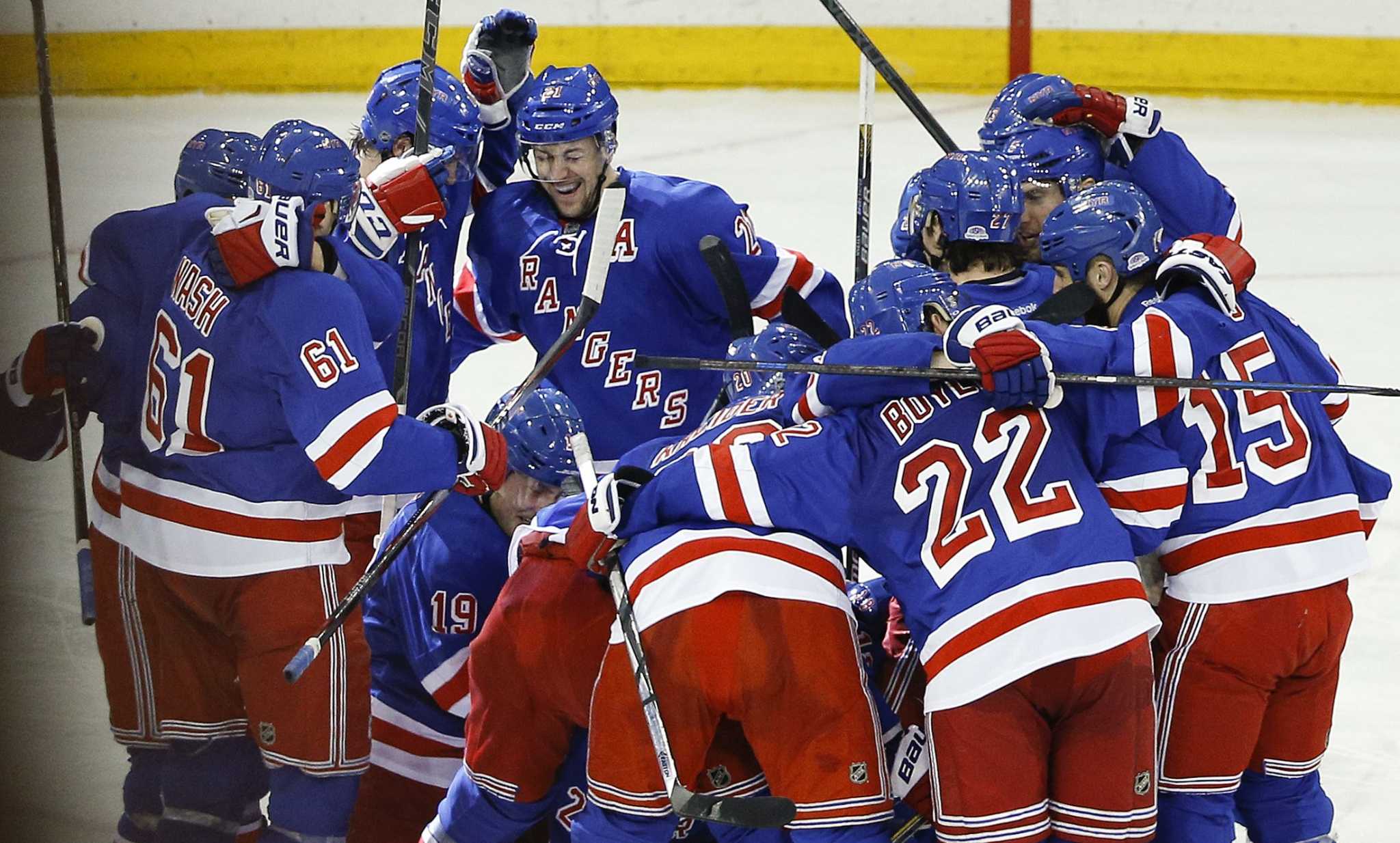 New York Rangers gearing up for physical series with Capitals