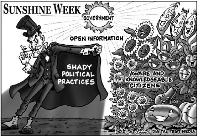 What does Sunshine Week and open government mean to you? A lot!