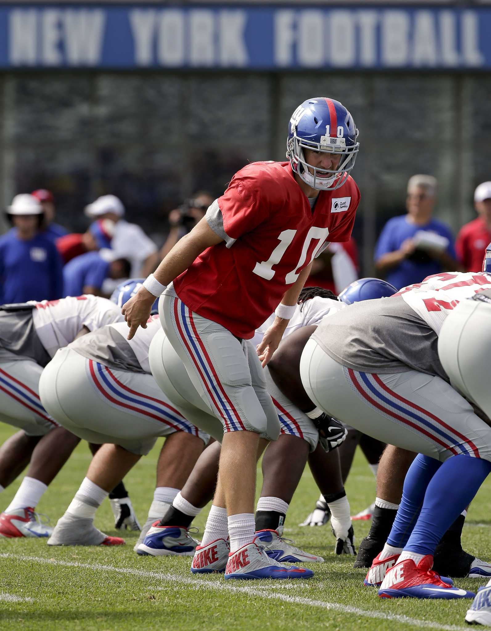 Giants focus on backup quarterback competition vs. Bengals