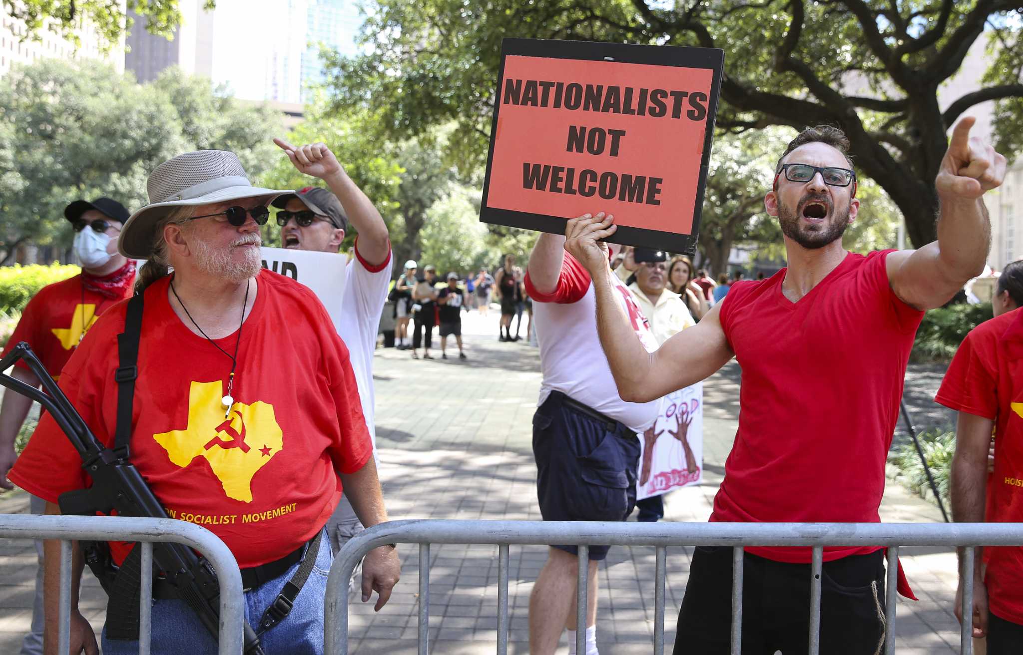 Houston groups duel over SB4 law