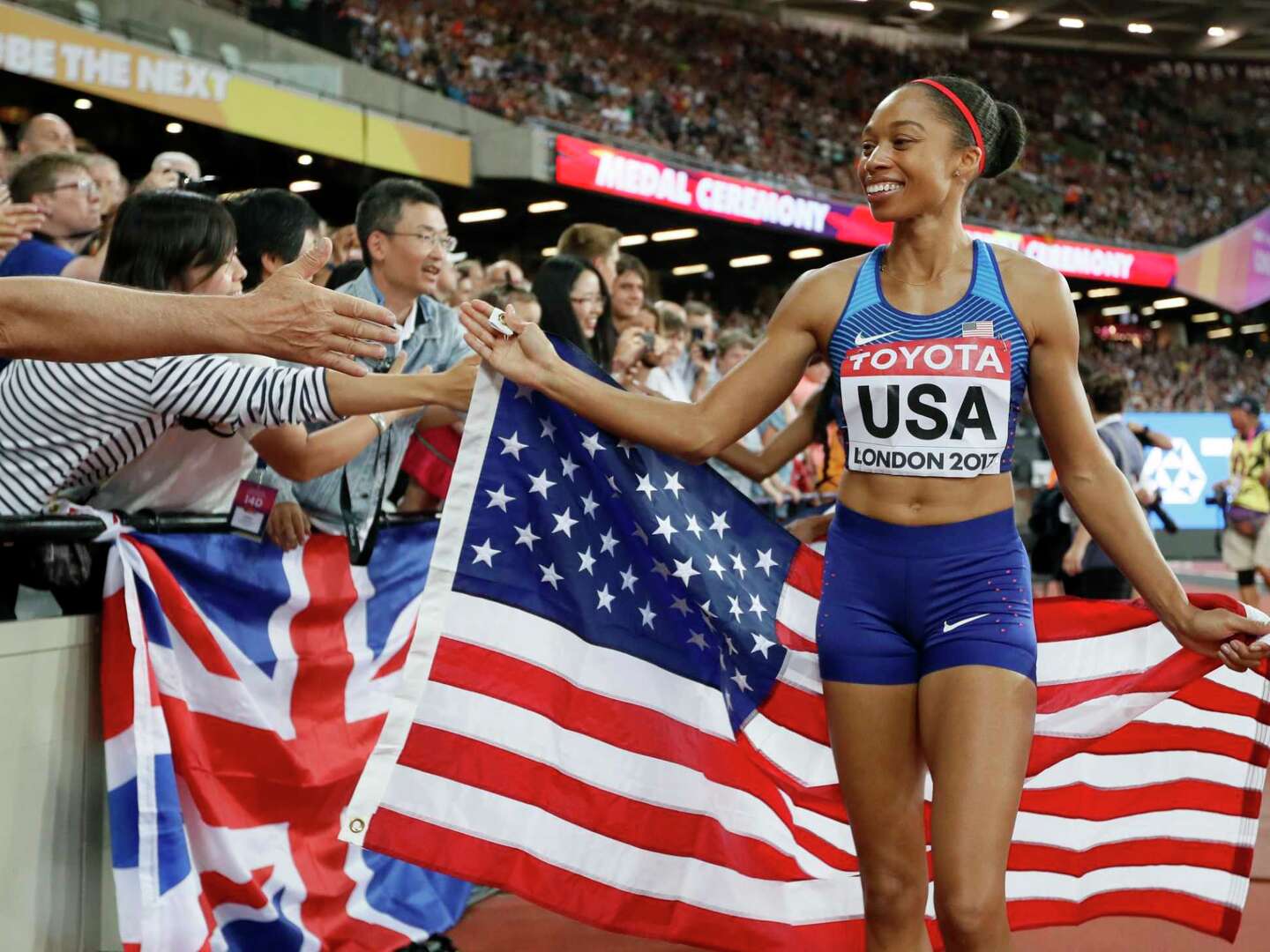 Allyson Felix's golden performance caps off record-setting world ...