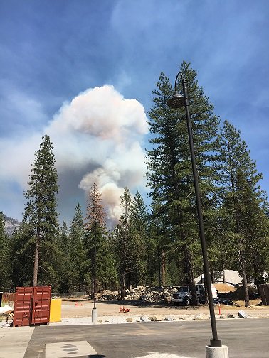 Fire ignites in Yosemite National Park, closes trail