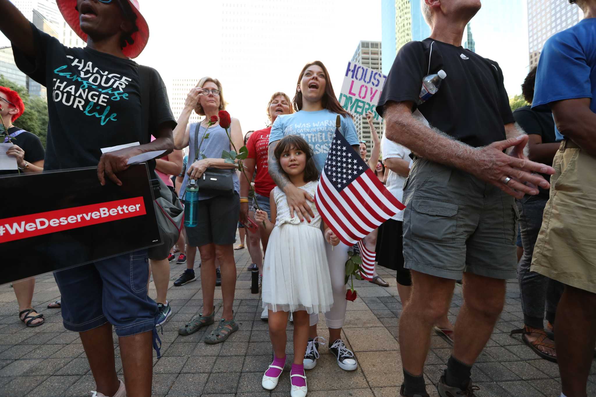 Locals hold vigil for Va. rally victims