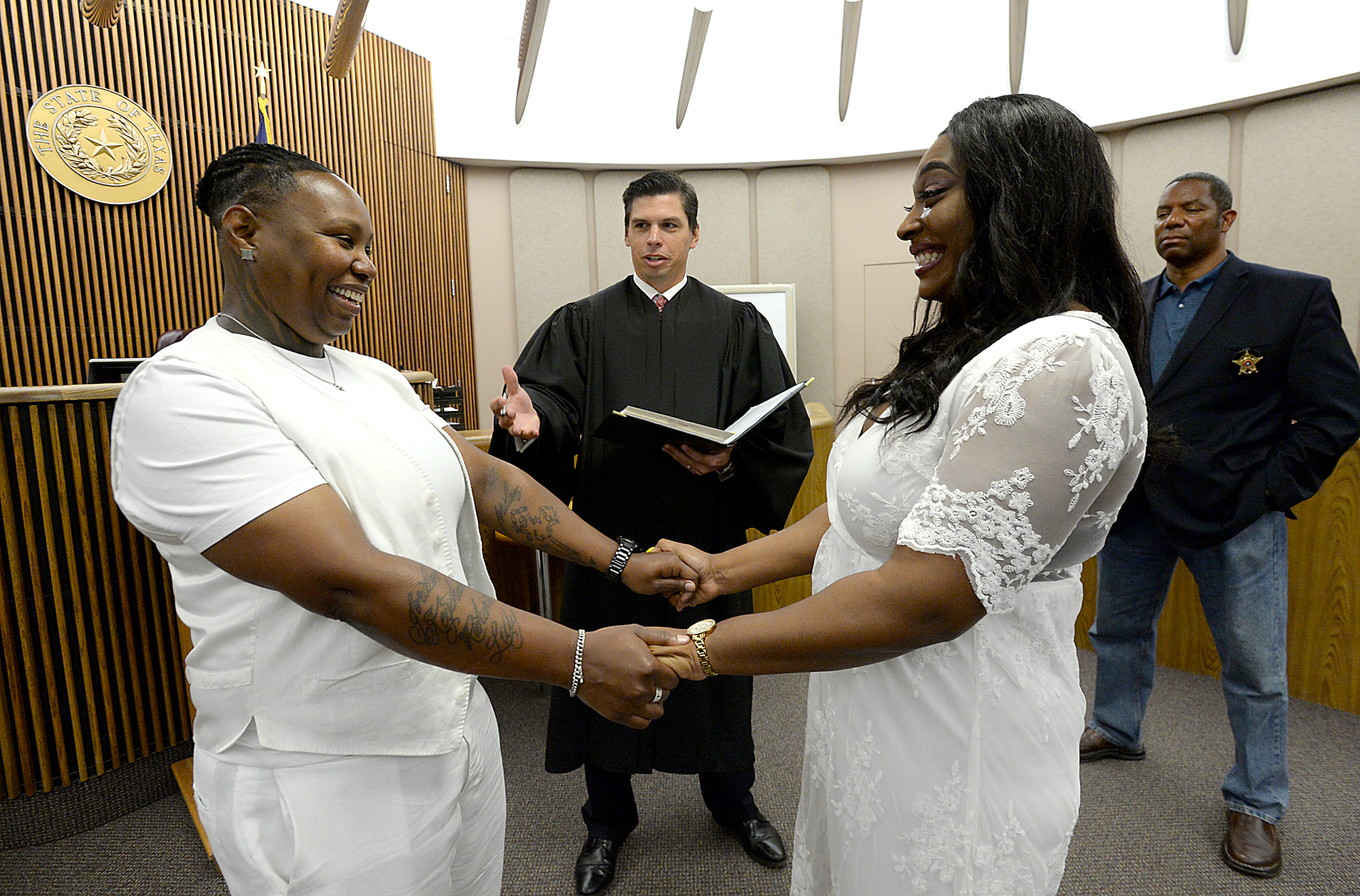 Beaumont's 'Court of Love' judge on track to marry 200 this year