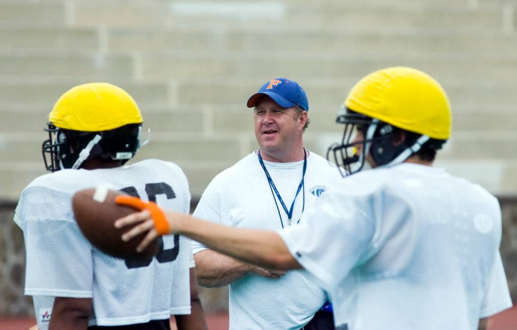 Bryan Hocter settles in as Stamford High football coach