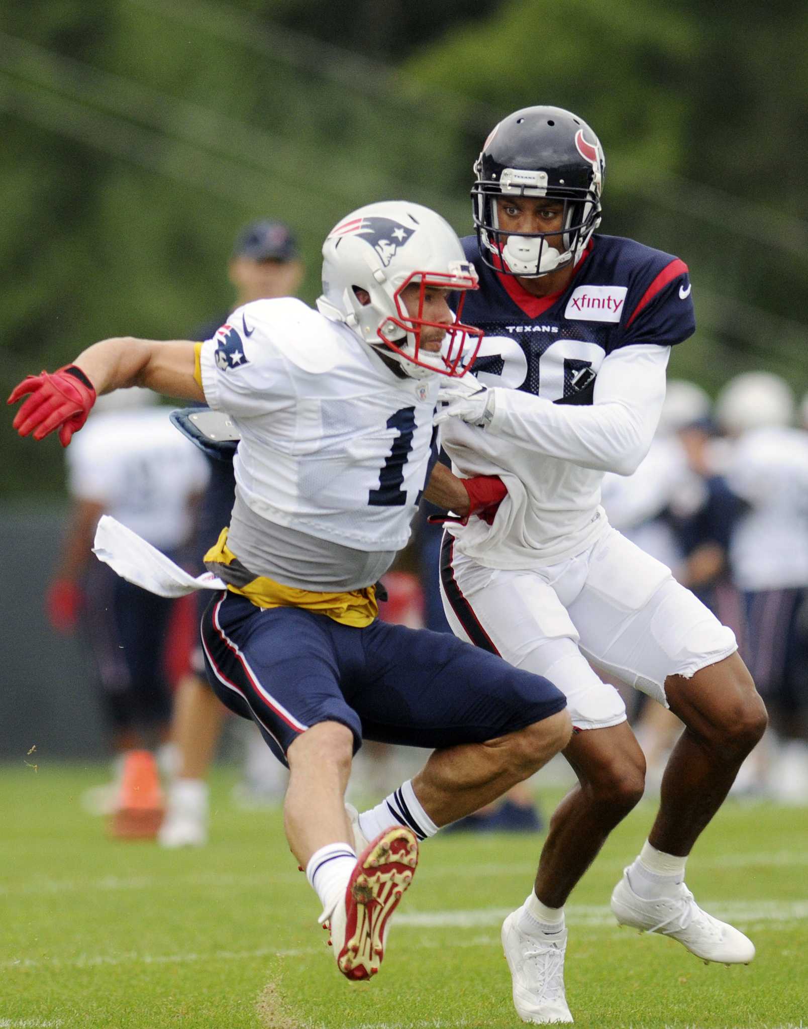 NFL: Texans, Pats tune up for preseason game with joint practice