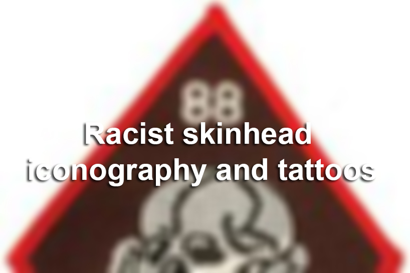 White Skinhead Tattoos