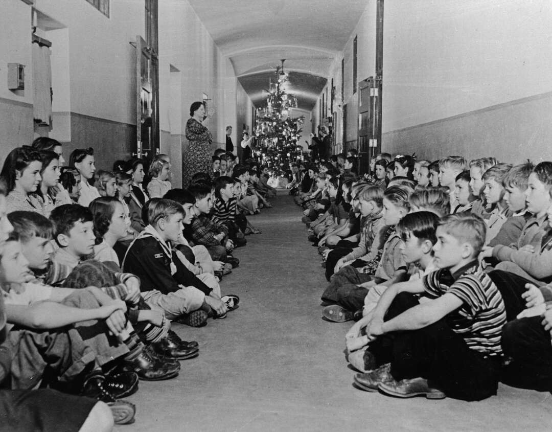 How kids were taught to 'duck and cover' during nuclear bomb scares