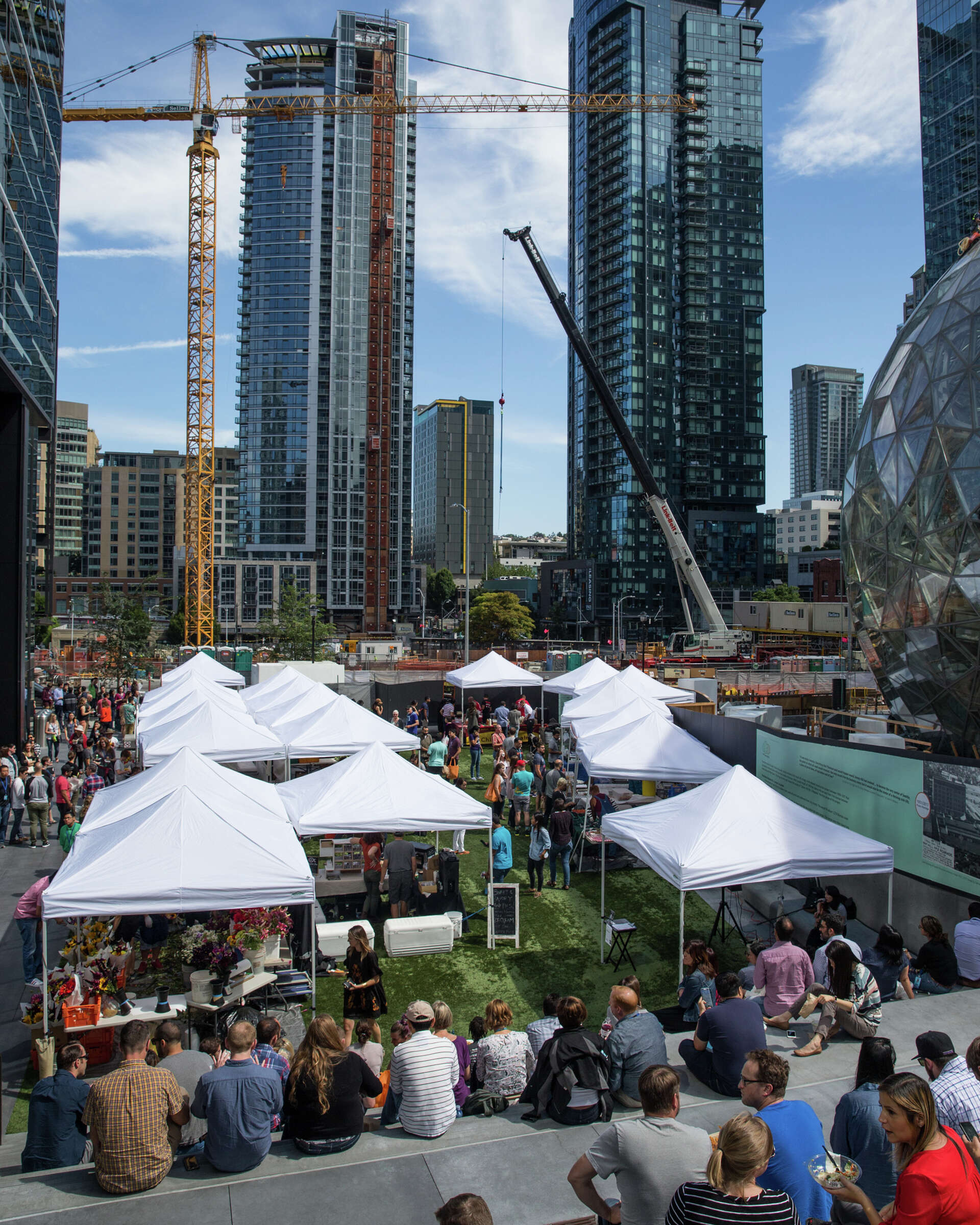 Time-lapse video shows Seattle's explosive growth in last 3 years