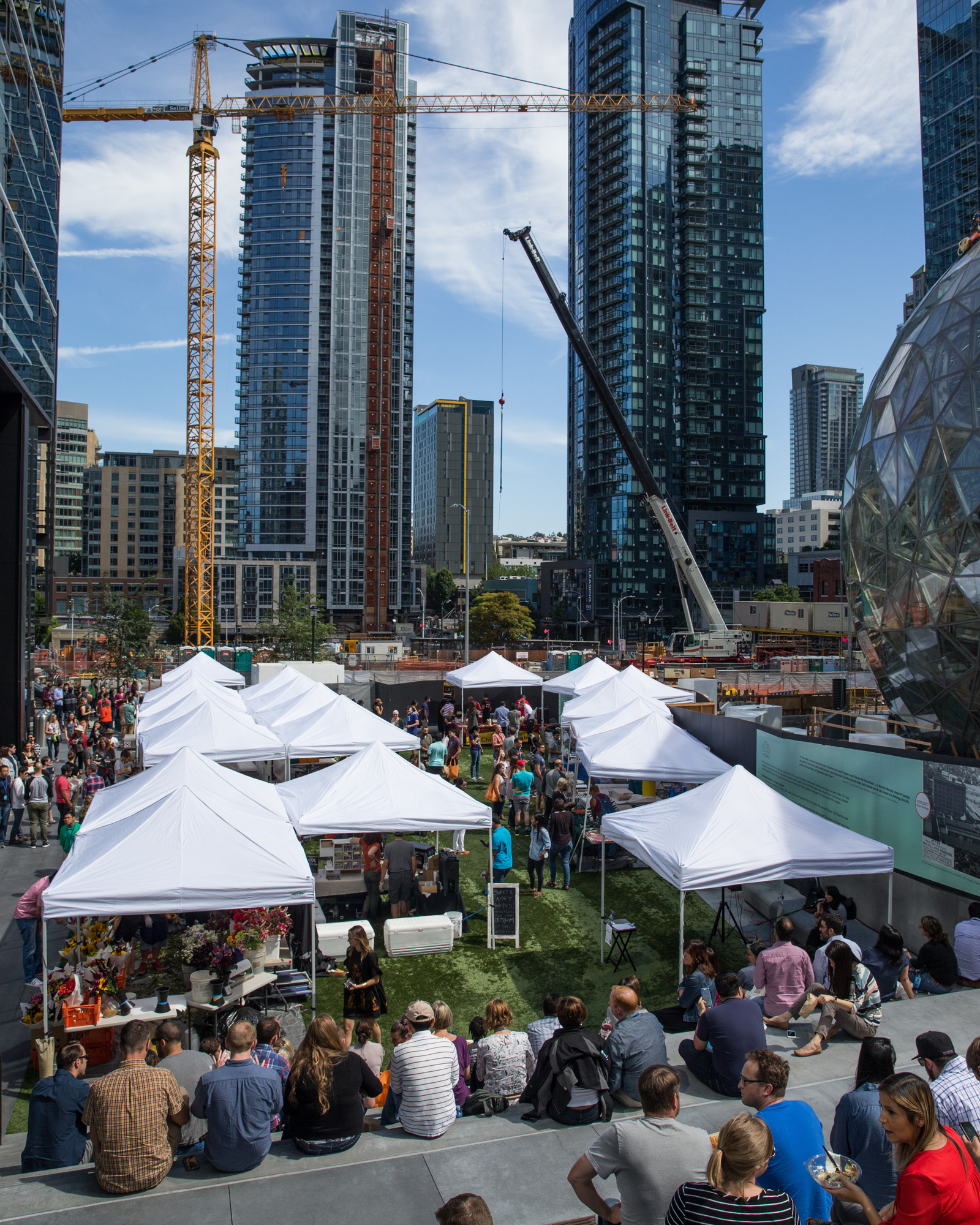 Time-lapse video shows Seattle's explosive growth in last 3 years