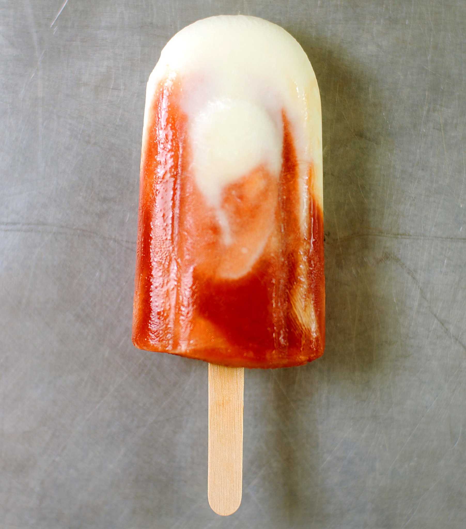 Recipe: Tomato Goat Cheese Popsicle