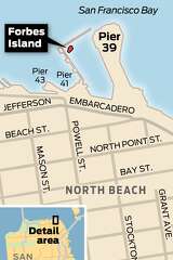 Floating restaurant Forbes Island sails off into the sunset