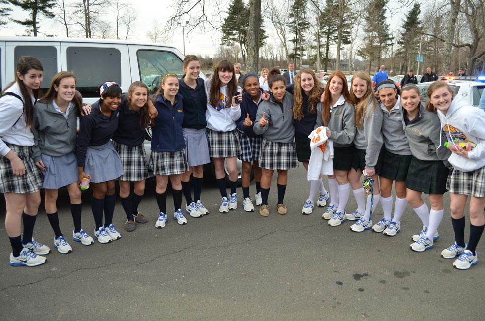 Mercy High School welcomes back its championship team