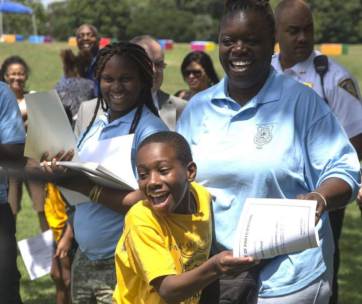New Haven camp is a pal to kids, thanks to police