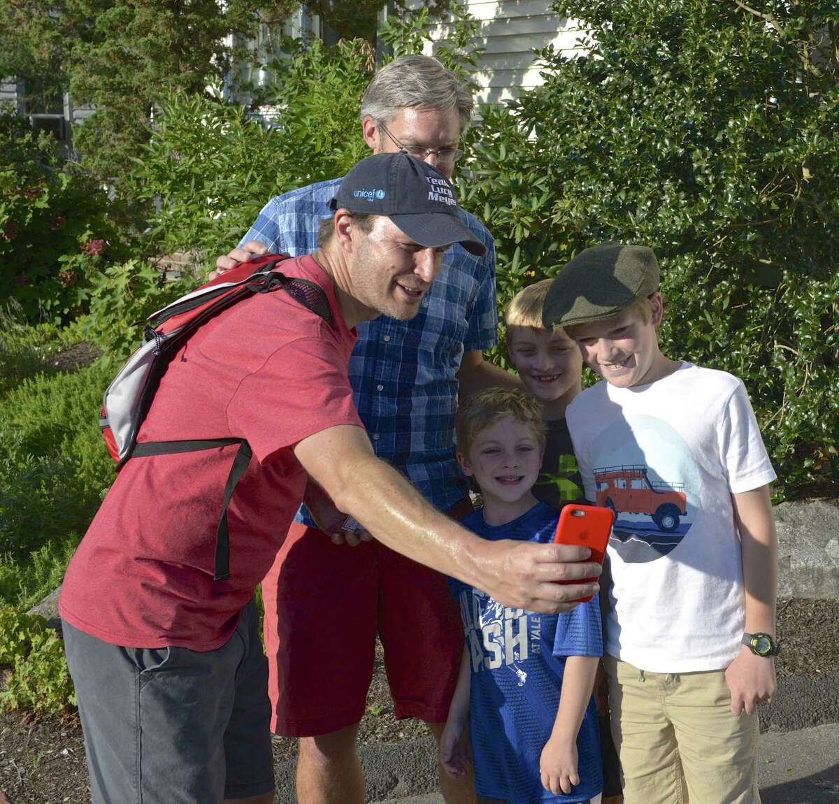 My left foot: Sen. Chris Murphy walks across Connecticut