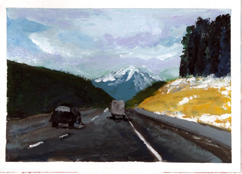 Artist Mary Lesser's reception at Christopher Martins Sunday