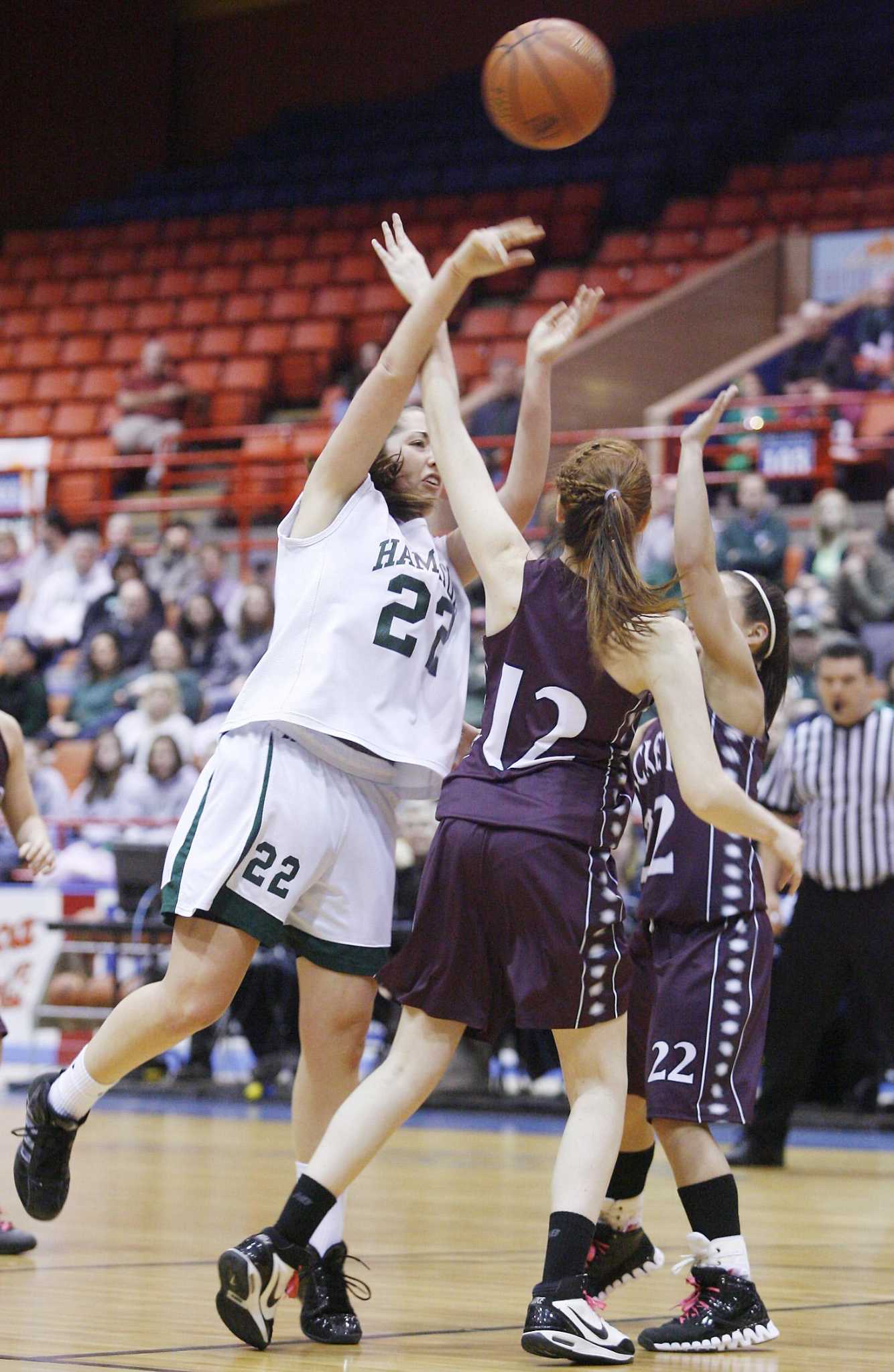 Hamilton girls basketball wins Class D title in 48-45 OT thriller