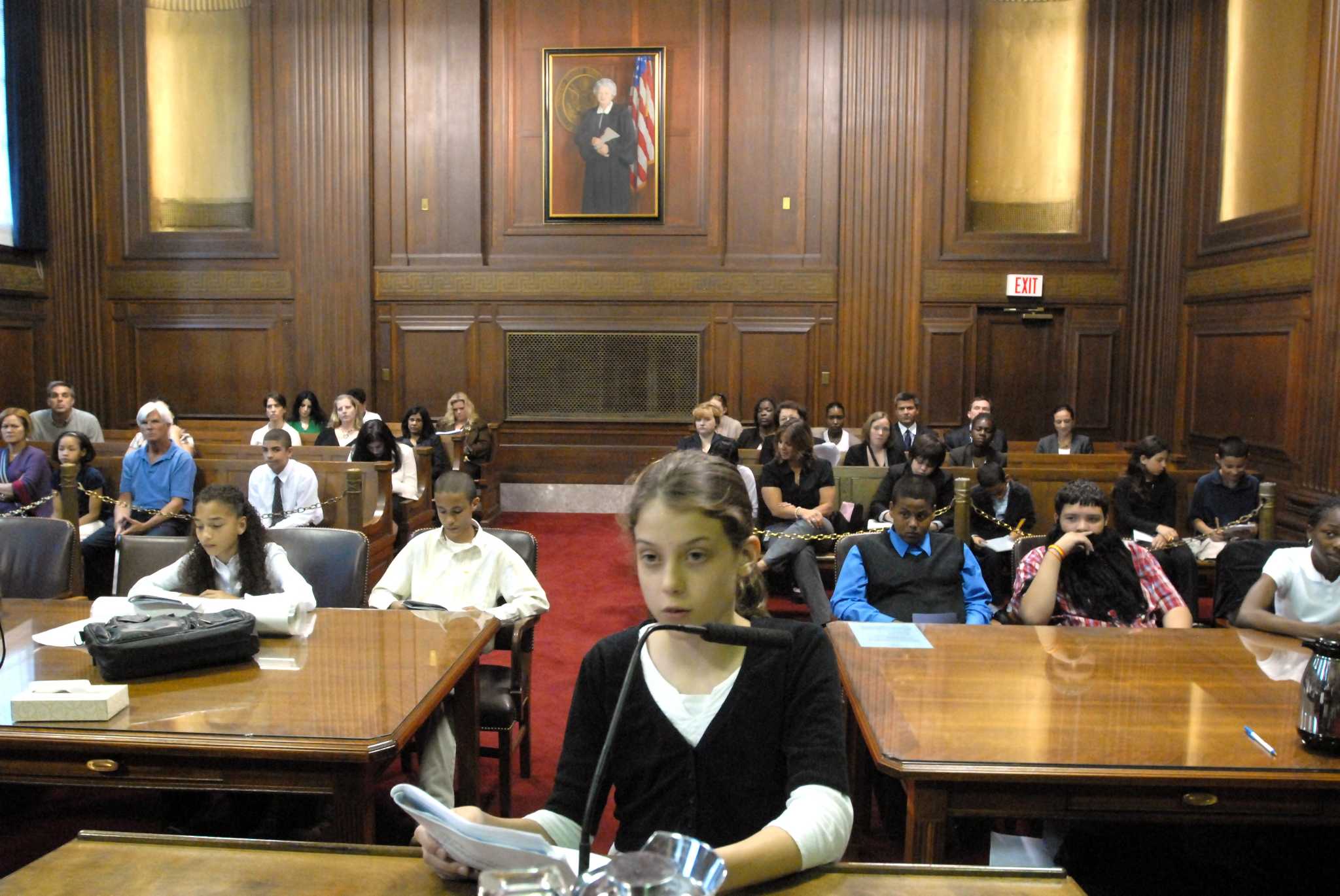 Kids get look at legal system