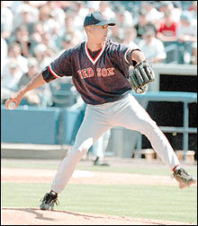 Pena boosts hopes; Boston rookie bids for 5th slot