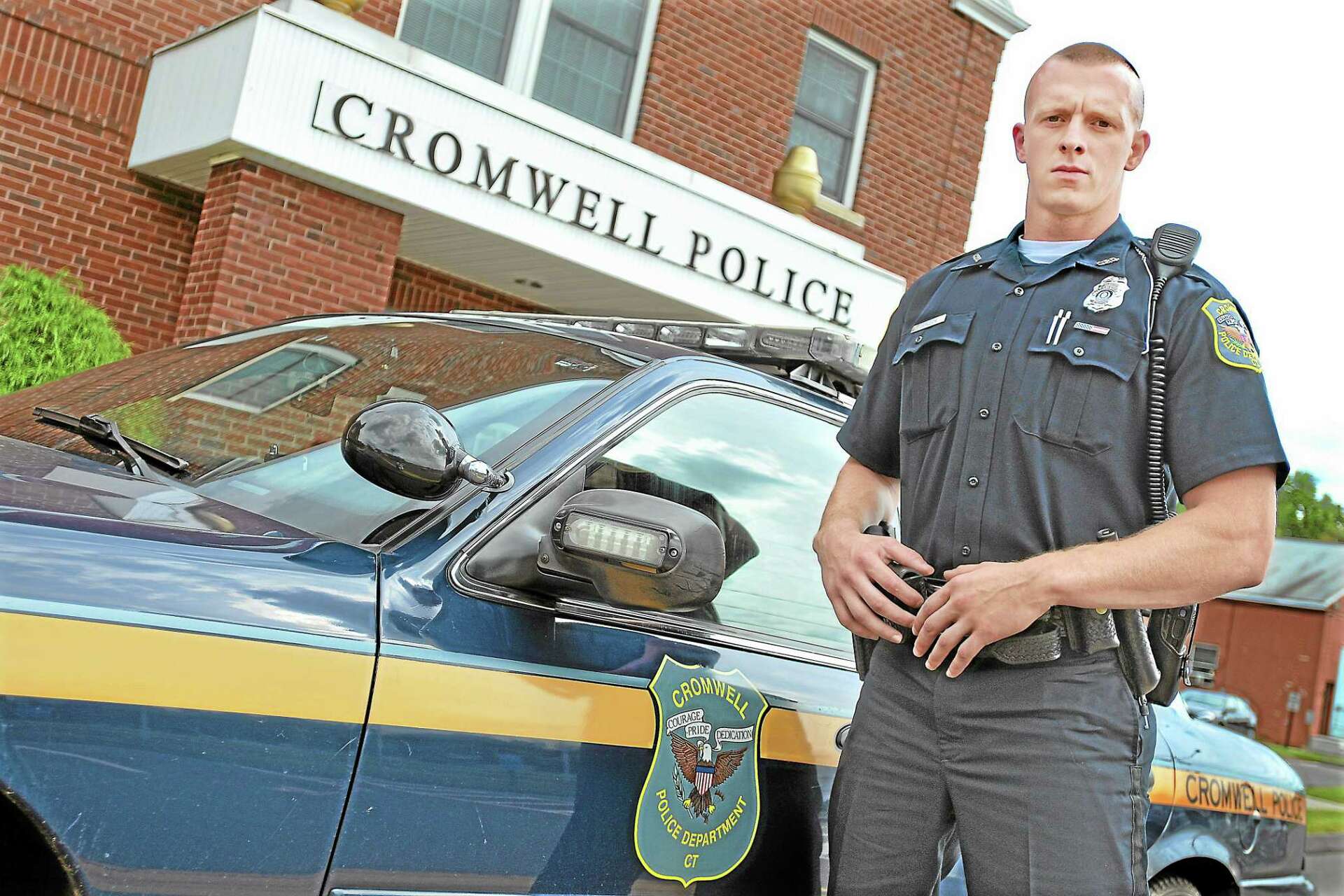 Cromwell’s newest cop is a hometown kid