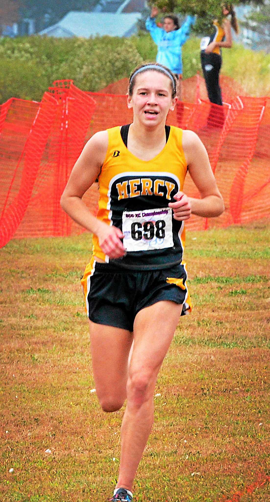 Mercy girls cross country wins SCC championship