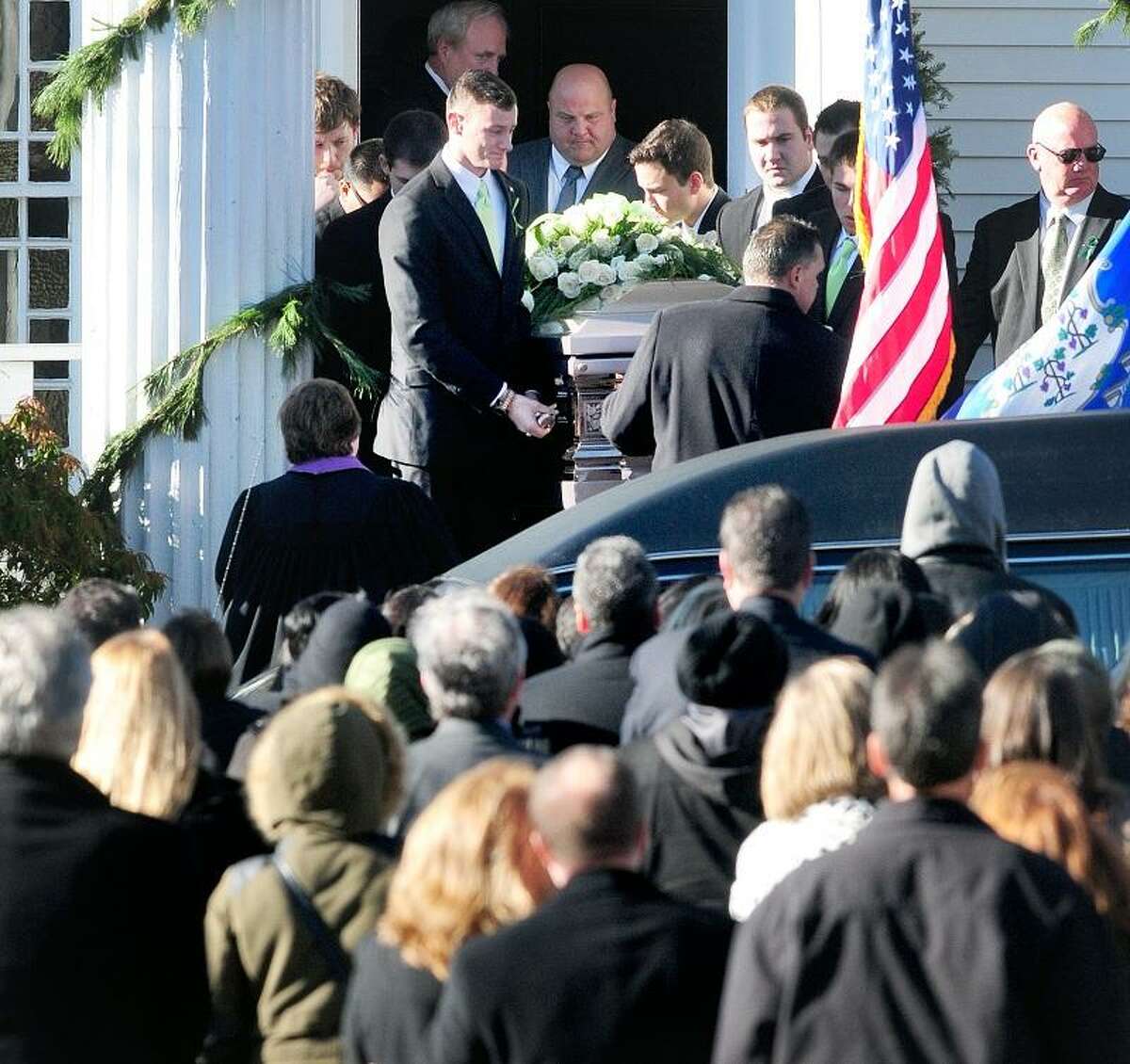 Victoria Soto eulogized at funeral as a hero of Newtown tragedy