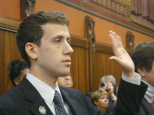 Matt Lesser sworn in for second term