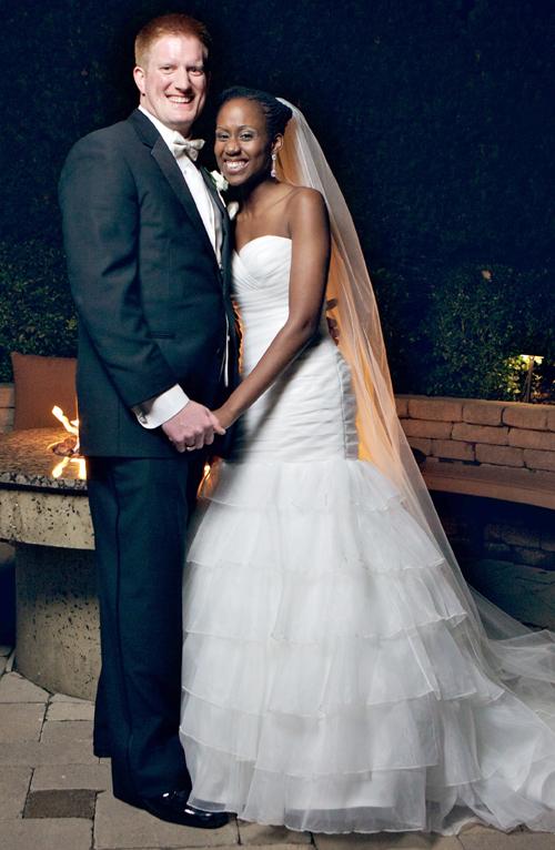 Kimberly Sanders marries James Tickel