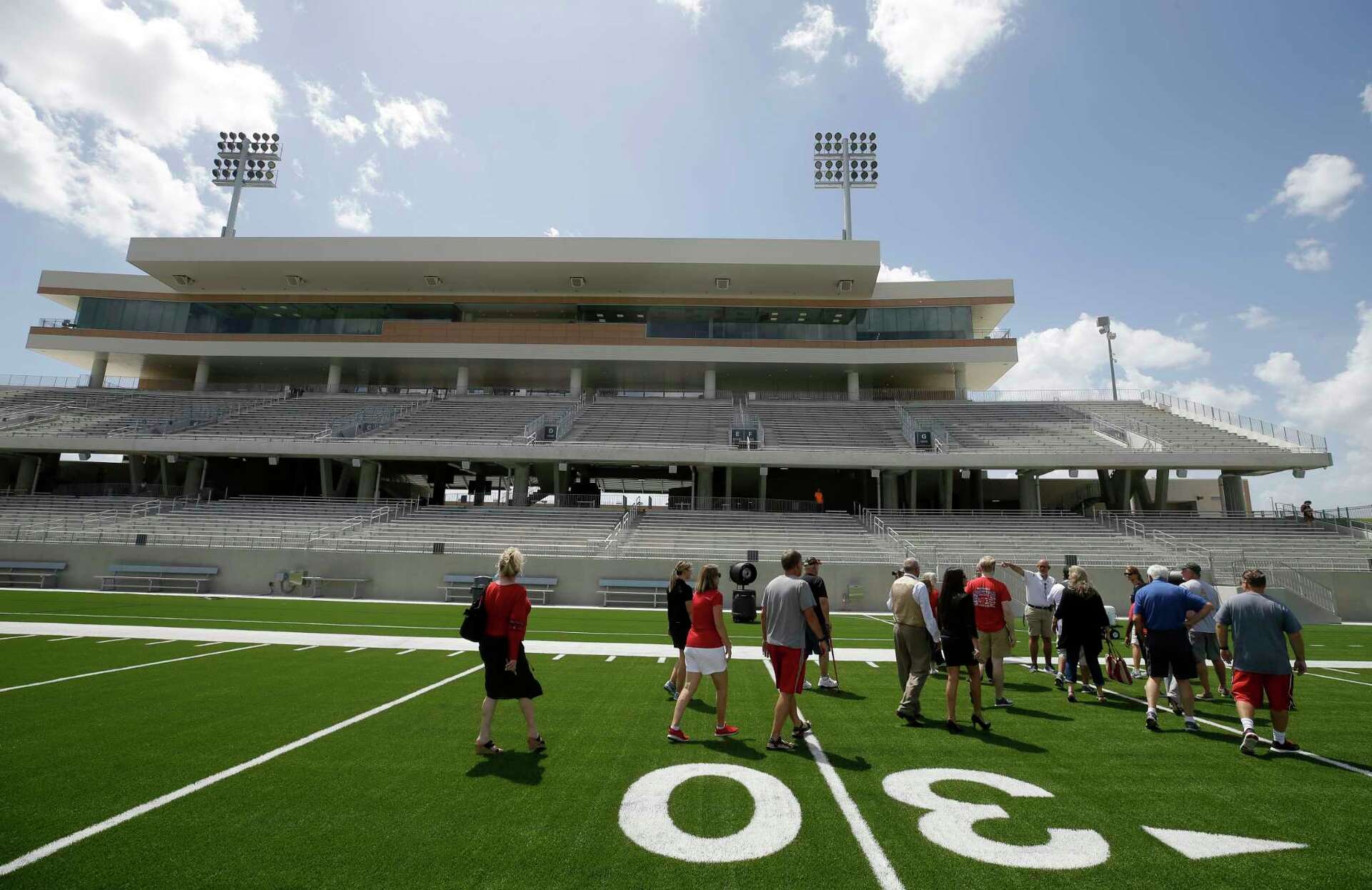 Sneak peek inside Katy's $70 million high school football stadium